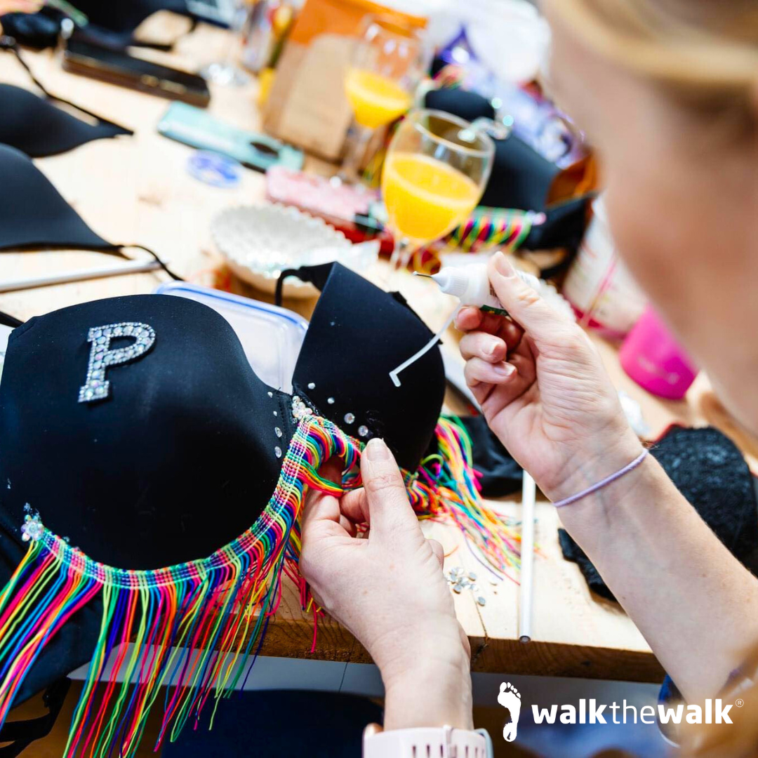 How Will You Decorate Your Bra? - Walk The Walk Worldwide
